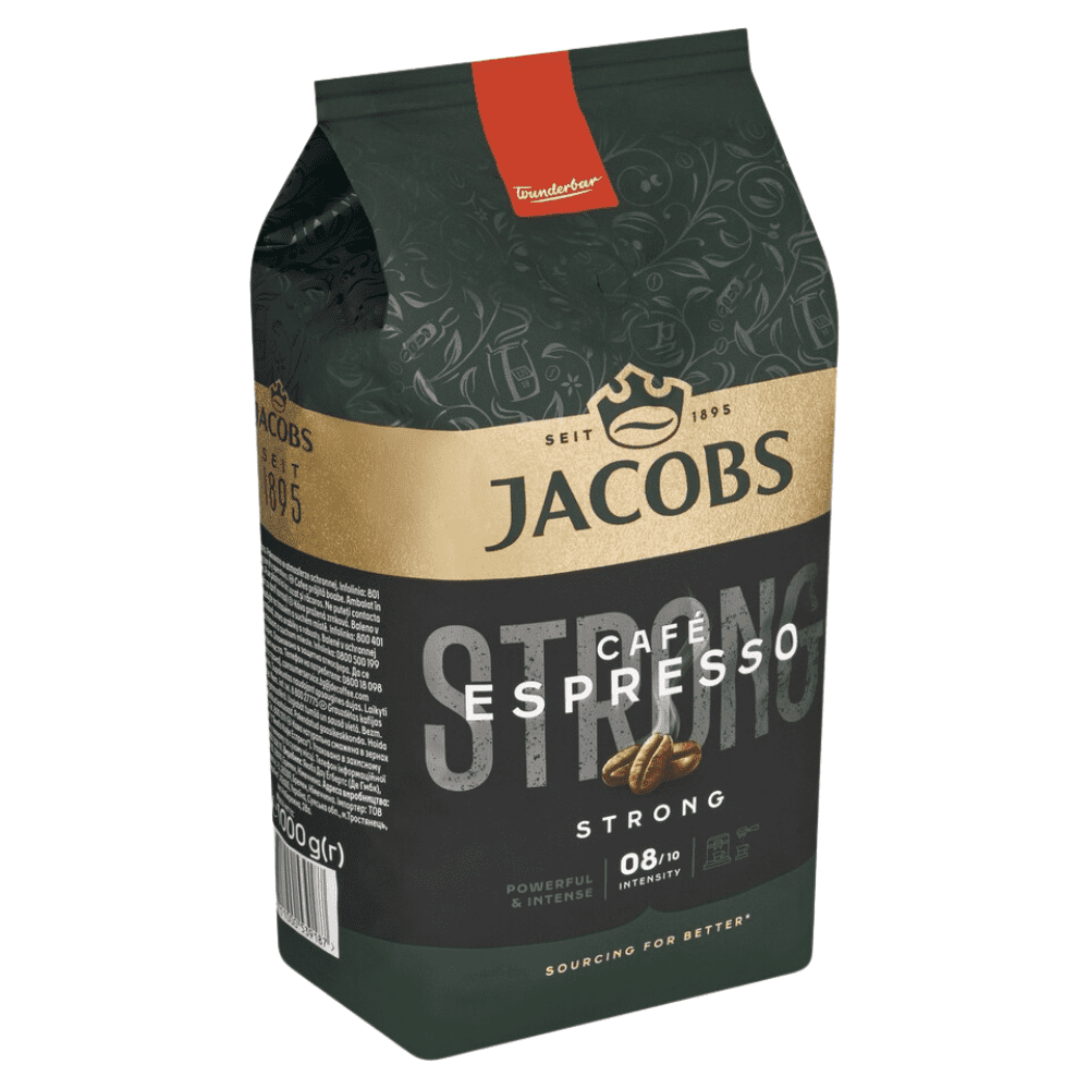 One Coffee | 1 ק''ג פולי קפה גייקובס אספרסו סטרונג - JACOBS ESPRESSO ...